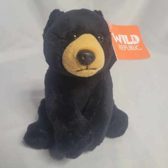 Wild Republic | Accessories | Wild Republic Black Bear Plush Animal ...